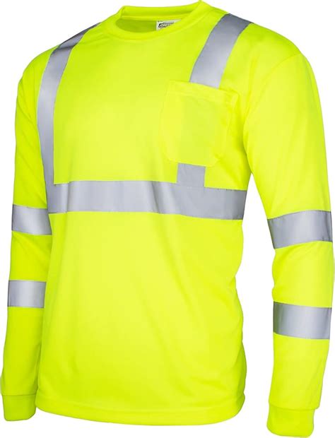 Safety Yellow Shirt With Pocket