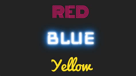 Css Text Effects Neon