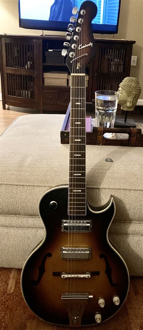 Does Anyone Know What This Old Kimberly Guitar Is The Gear Page