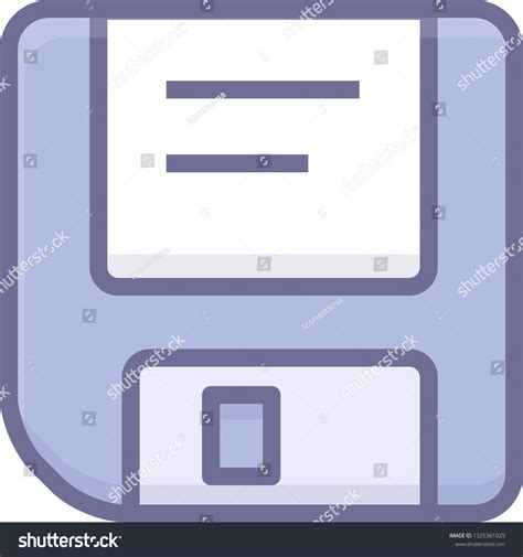 A Vector Save Icon With Floppy Disk Royalty Free Stock Vector Avopix Com