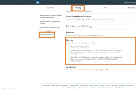 How To Unblock Someone On Linkedin