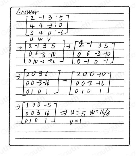 solved use matrix inverse method to determine the solution of the