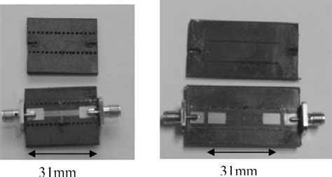Figure 1 From Metamaterial Transmission Line And Resonator Using A New Concept Of Substrate