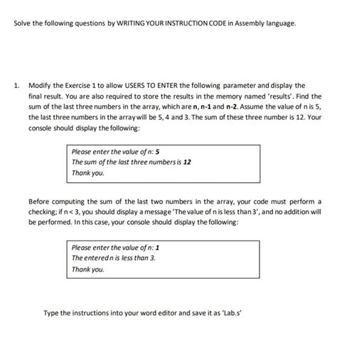 Solved Exercise LOOP This Exercise Will Count Chegg Com