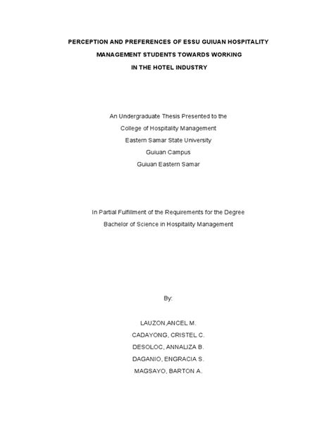 Perception And Preferrences Research Pdf Employment Sampling Statistics