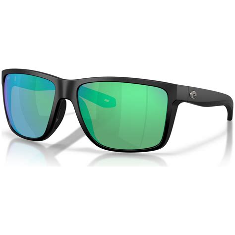 Costa Del Mar Broadbill Ii Xl Matte Black Frame Blue Mirror 580g Lens