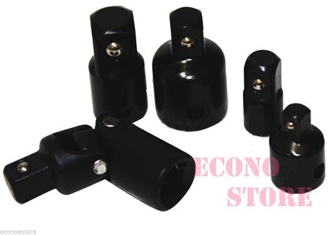 5pc Heavy Duty Impact Reducer Adapter Universal Set Econosuperstore