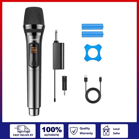 Jual Digital Mic Wireless Microphone Metalic Mic Nirkabel Mikrofon Portabel Untuk Konferensi