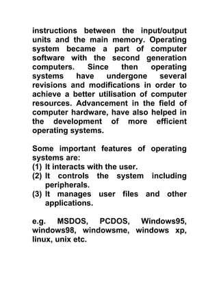 What is a computer | PDF