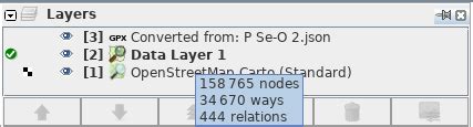 Explaining Layers In JOSM Editor Mapping Bus Routes
