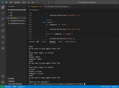 Coding A Rock Paper Scissors Game With C Tilak Giri Posted On The