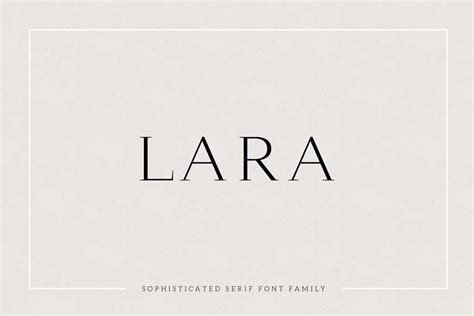 Lara Font Dfonts