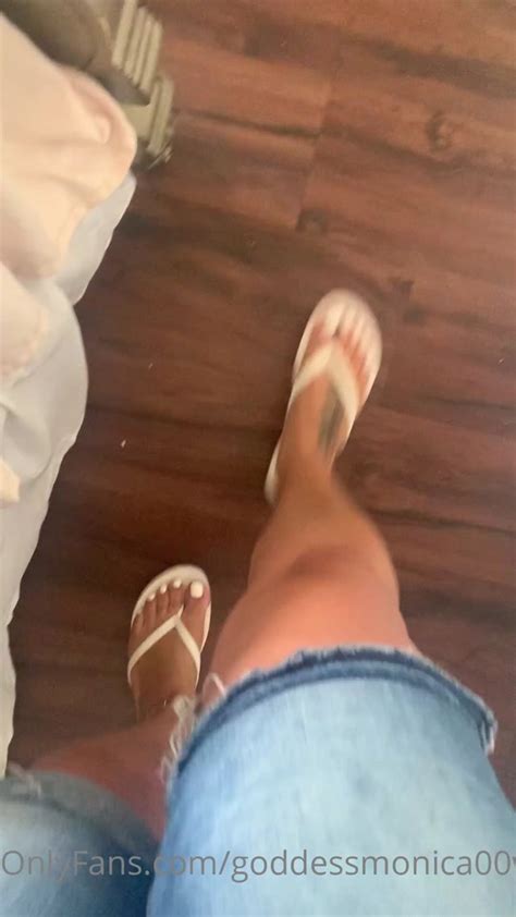 Goddessmonica W White Flip Flops Per Your Request Porno Videos Hub