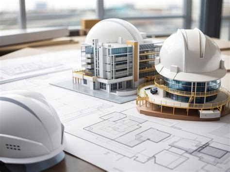 Premium Ai Image Visualizing The Future Presentation Of The Bim Model For Construction