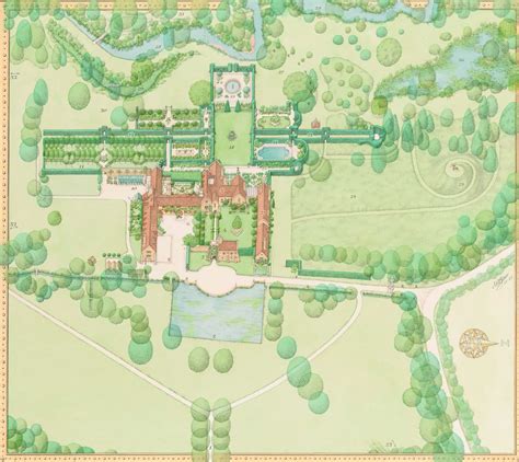 Map Of English Manor Houses
