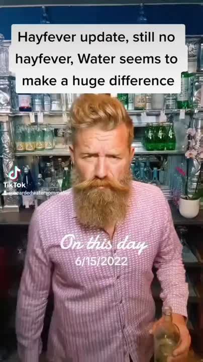 [video] Doran Binder On Linkedin Hayfever Dehydration Histamine