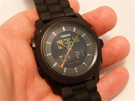 Fossil Machine Watch Space