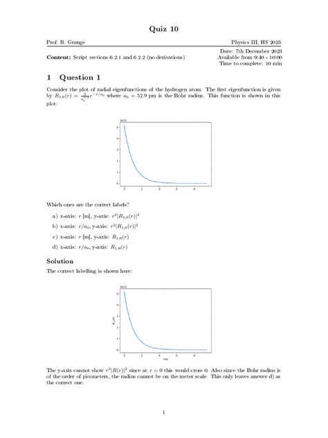 Quiz 10 Pdf Atomic Orbital Angular Momentum