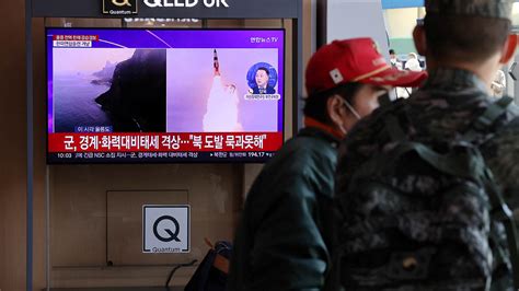 North Korea Unleashes Biggest 1 Day Missile Barrage South Korea