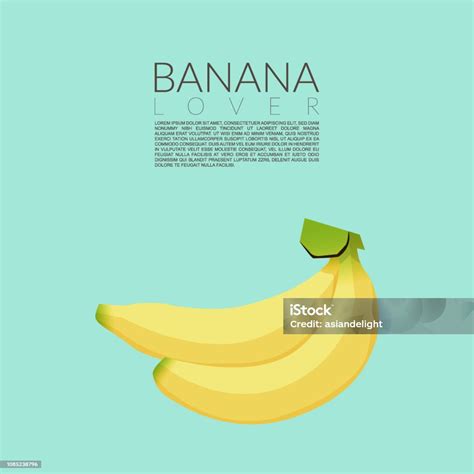 파란색 배경 텍스트 복사 공간에 고립 되는 노란 바나나 벡터 일러스트 레이 션 0명에 대한 스톡 벡터 아트 및 기타 이미지 0명 건강한 생활방식 건강한 식생활