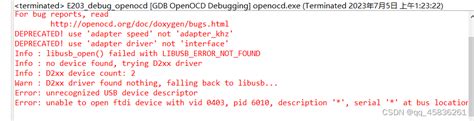 【无标题】蜂鸟risc V 移植下载失败no Device Found Trying D2xx Driver Csdn博客