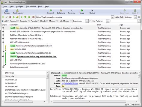 Wix Source Code Using Mercurial And Tortoisehg Part 1 Joy Of Setup