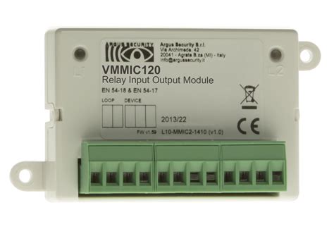 INTELLIGENT INPUT AND RELAY OUTPUT MODULE MINI MOUNT Argus