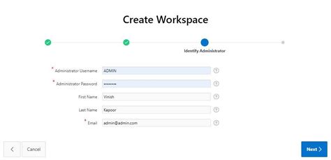 Learn How To Create User In Oracle Apex • Vinishdev