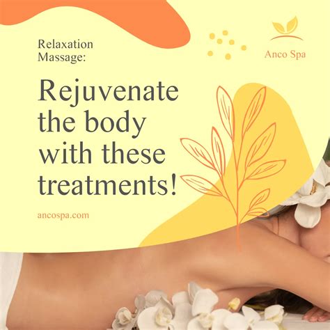 Free Animated Relax Massage Post Instagram Facebook Template To Edit Online