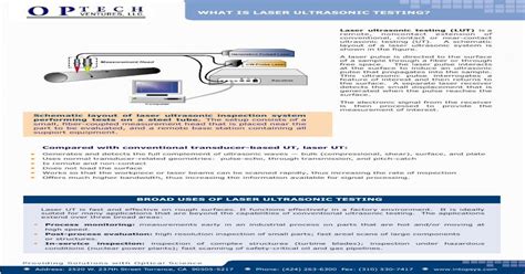 Pdf What Is Laser Ultrasonic Testingschematic Layout Of Laser