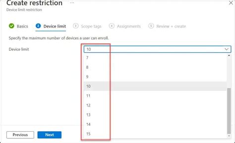 How To Configure Intune Device Enrollment Restrictions