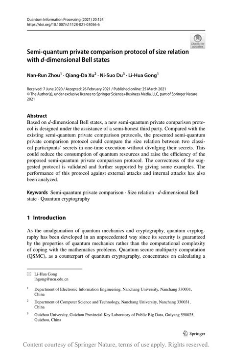 Semi Quantum Private Comparison Protocol Of Size Relation With D