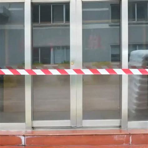 200 Meters Zebra Safety Marking Tape Isolation Restricted Area