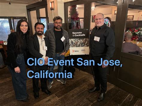 What An Amazing Event Tonight Attended The Cio Event And Interacted With Fellow Sillicon Valley