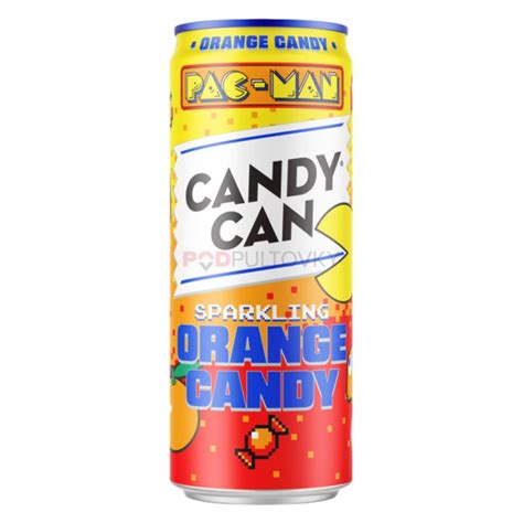 Candy Can Pac Man Orange Candy 12 X 330ml Eatinerando B2b