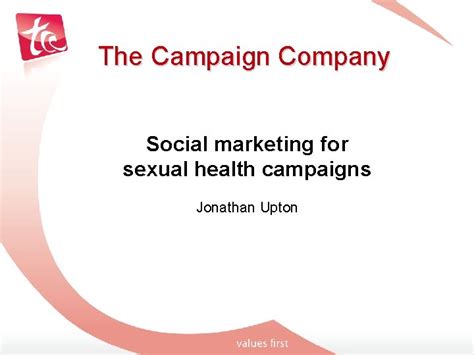 The Campaign Company Social Marketing For Sexual Health