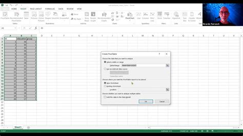 אקסל טבלת ציר Pivot Table Youtube