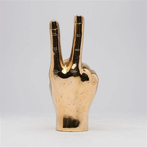 Polished Brass Hand Sculpture Brass Catawiki