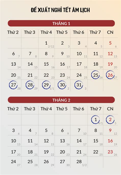 25년 베트남 공휴일 구정 9일 휴무 동의 많은 정부 부처들