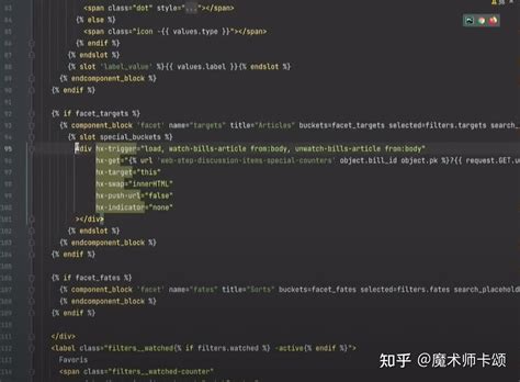 Htmx：后端主导的前端框架是啥样的？ 知乎