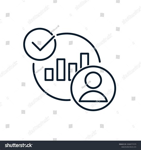 Concept Employee Performance Analysis Vector Icon Stock Vector Royalty Free 2268777275