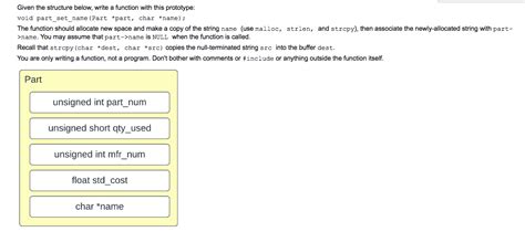 [solved] c programming given the structure below write a