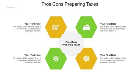 Pros Cons Preparing Taxes Ppt Powerpoint Presentation Summary Background Designs Cpb ...