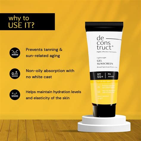 Deconstruct Gel Sunscreen Price In Pakistan Vital Glow