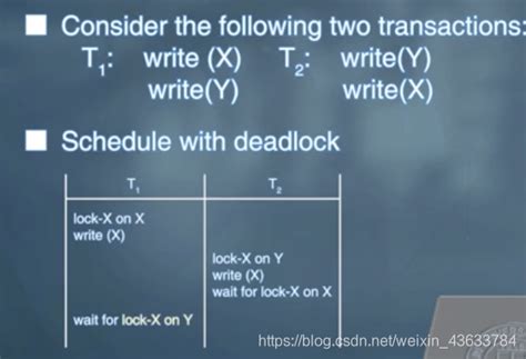 数据库系统原理 15章 Concurrency Control数据库concurrency Csdn博客