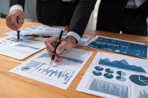 Closeup Busy Analyst Team Discussing Financial Data On Laptop Fervent