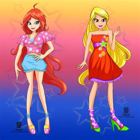 Winx Stella And Bloom Casual By Laytons Gal On Deviantart