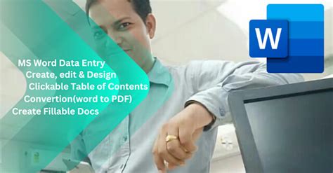 do data entry edit format design ms word documents by mr sandymohan