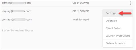 Email Management How To Add A Forward To A Mailbox