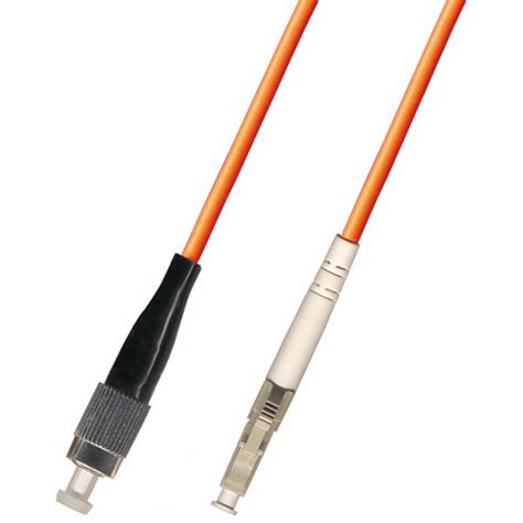 75m Fc Lc Simplex Multimode Fiber Optic Cable 50125 Plenum Ultra